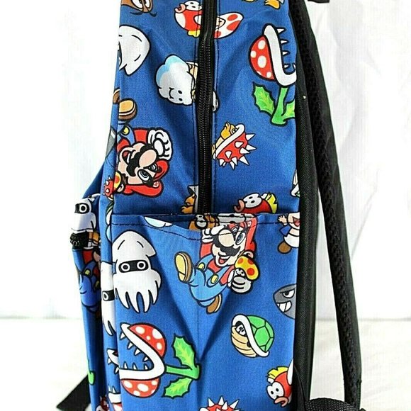 Nintendo | Other | Super Mario Backpack Blue | Poshmark